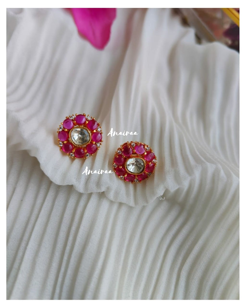 Ruby polki stud – anairaa