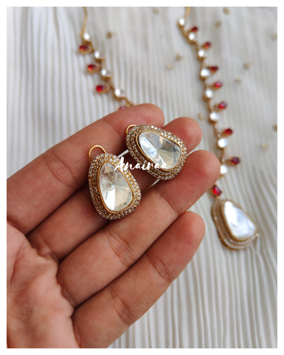 Polki ruby Victorian set – anairaa