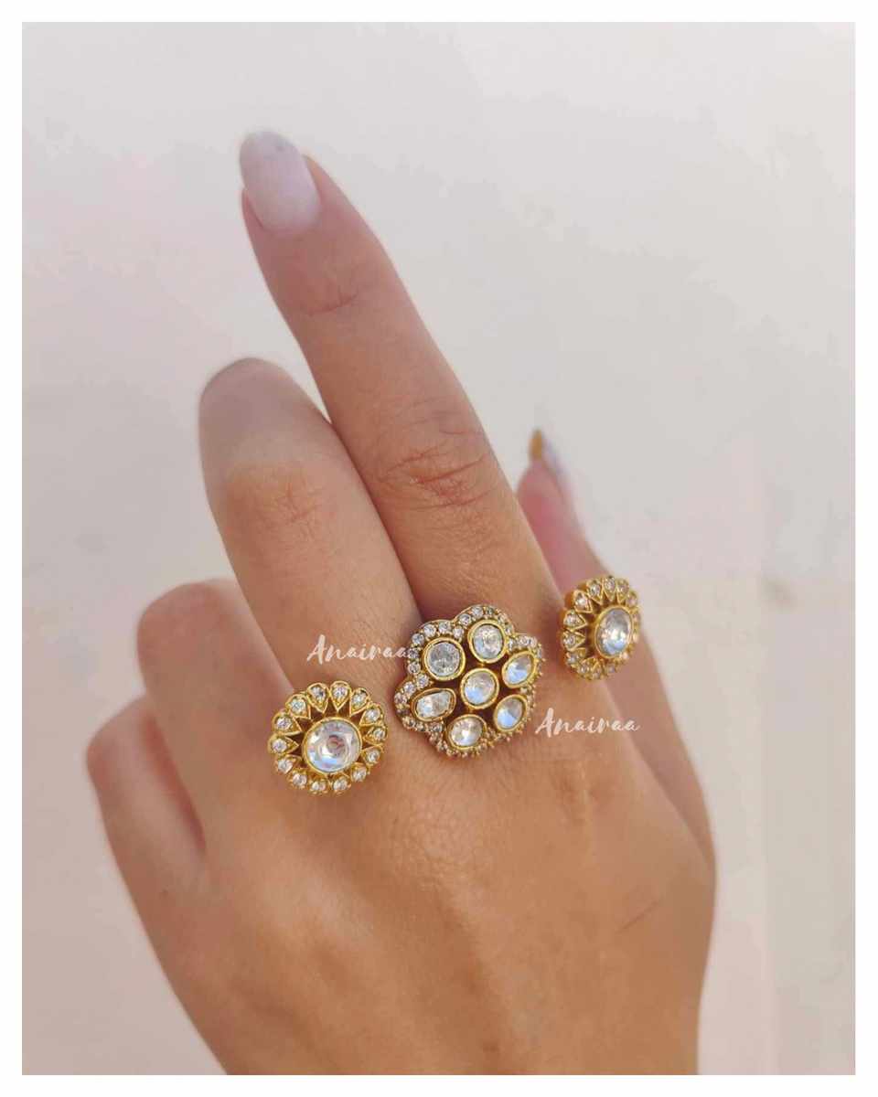 Tanya moissanite ring – anairaa