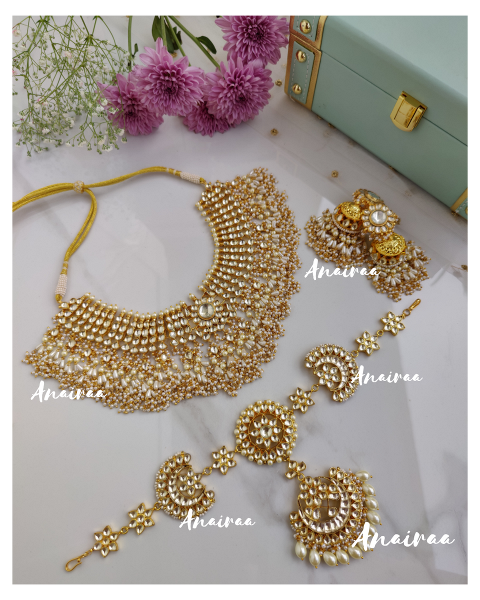 Zoya Kundan Bridal set – anairaa