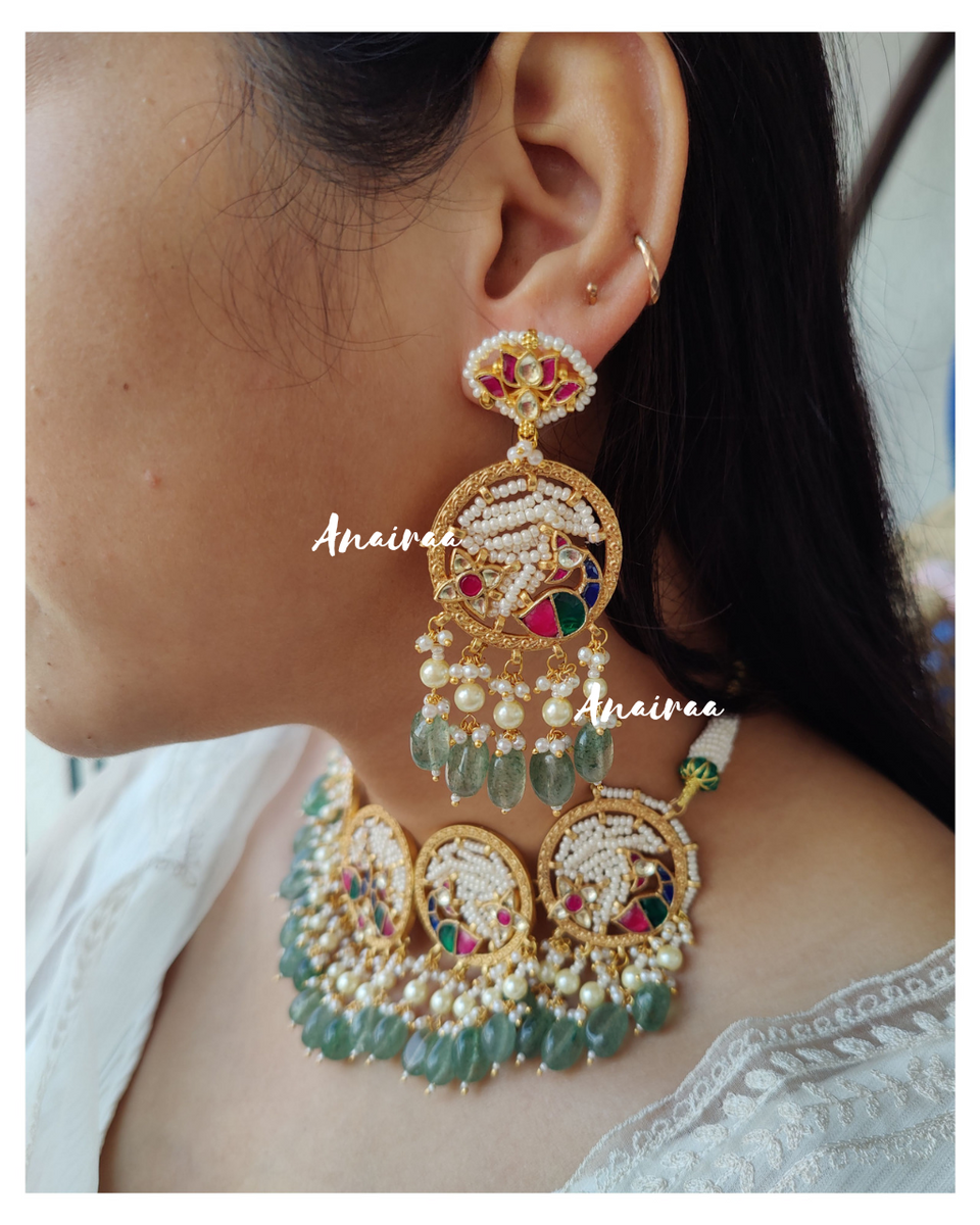 Paachi kundan choker set – anairaa