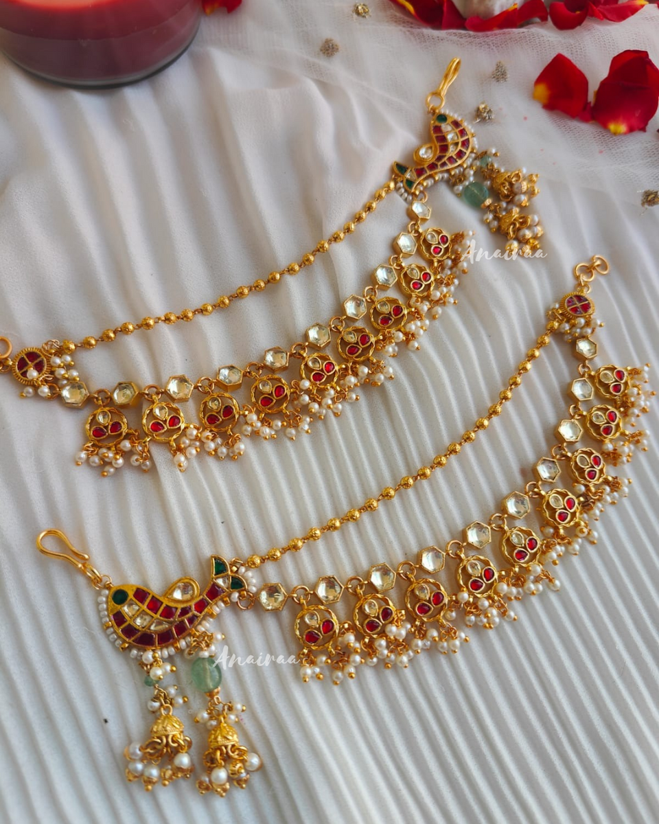 Paachi Kundan choker set – anairaa