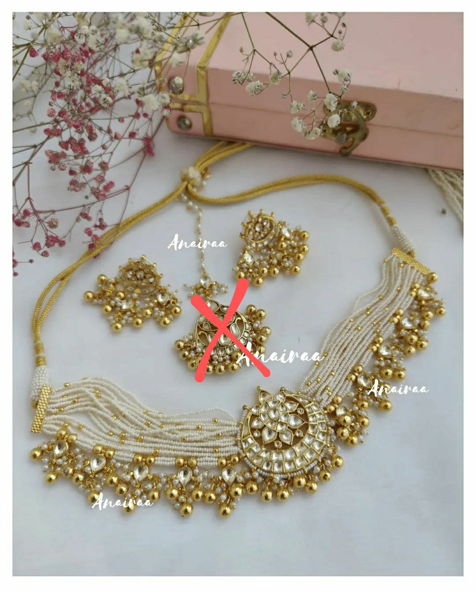 Paachi Kundan choker set – anairaa